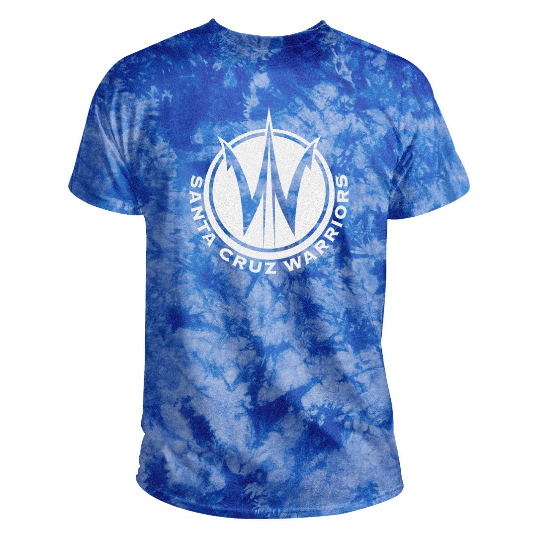 SCW Logo Royal Tie Dye | Santa Cruz Warriors